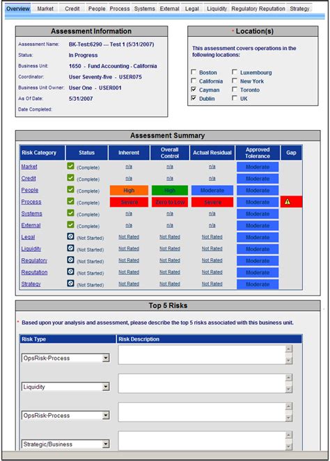 Enterprise Opriskcenter