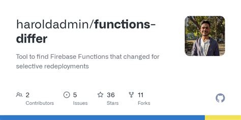 GitHub Haroldadmin Functions Differ Tool To Find Firebase Functions