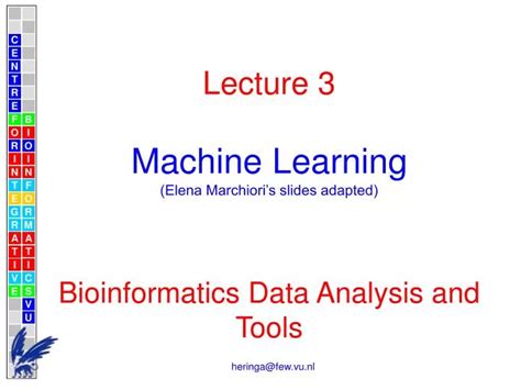 Ppt Lecture 3 Machine Learning Powerpoint Presentation Free Download