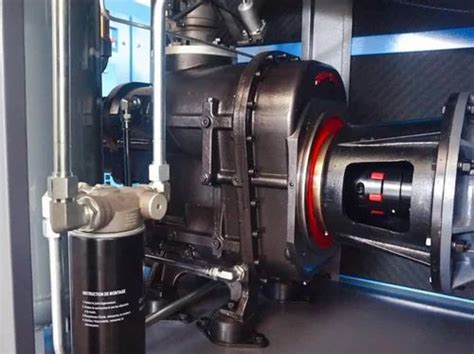 20 Hp Two Stage Screw Compressor Vfd Maximum Flow Rate 51 120 Cfm Discharge Pressure 8 Bar