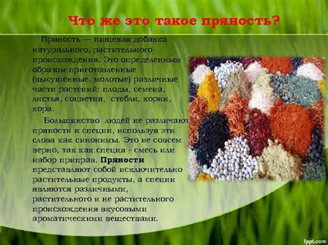 Здоровье — мое богатство Пряности для здоровья и