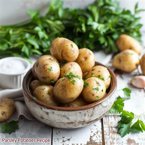 Parsley Potatoes Recipe Light Up Your Palate The Fresh Man Cook