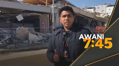 Gempa Turkiye 95 Peratus Bangunan Musnah Angka Korban Lebih 3 000 Di