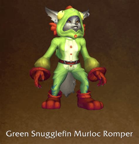 Missing Feet Appearance From The Newest Murloc Transmog On Pandaren Rtransmogrification