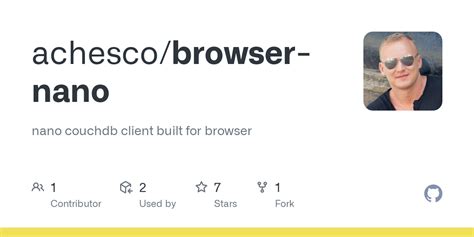 Github Achescobrowser Nano Nano Couchdb Client Built For Browser