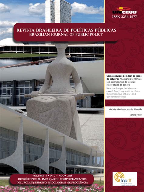 PDF COMO OS JUÍZES DECIDEM OS CASOS DE ESTUPRO ANALISANDO SENTENÇAS SOB A PERSPECTIVA DE