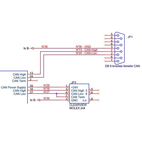 Câble afficheur ITC connecteur MOLEX 12 broches vers DELPHI GT150 4 broches