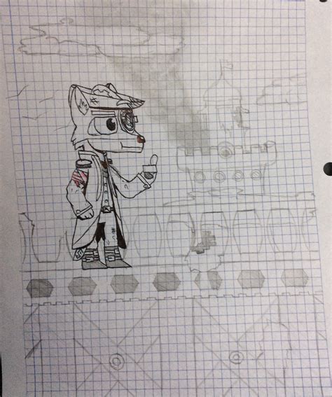 Wip Steampunk Fox — Weasyl