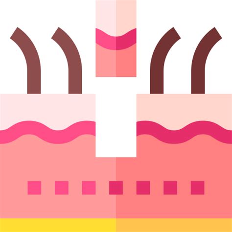 Skin Biopsy Basic Straight Flat Icon