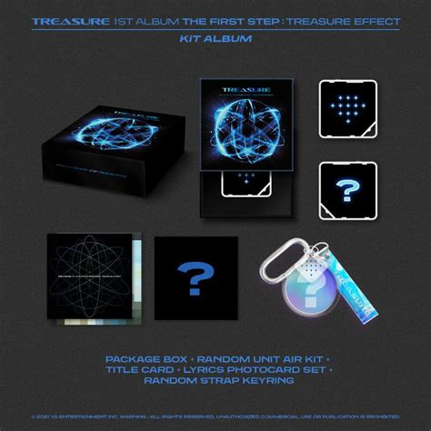 พร้อมส่ง Treasure The First Step Treasure Effect Kit Album Shopee
