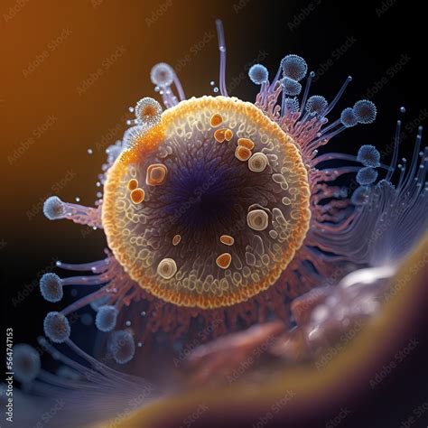 Various Protozoa Under Blacklight Microscopic Unicellular Eukaryotes