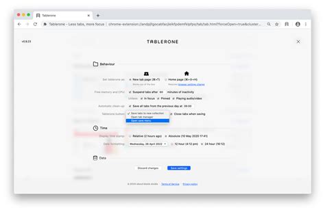 Multiple Ways To Save Tabs