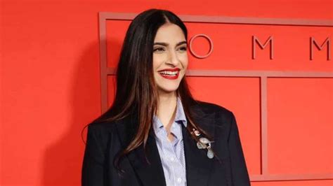Sonam Kapoor Dons Classic Pantsuit As She Attends New York Fashion Week