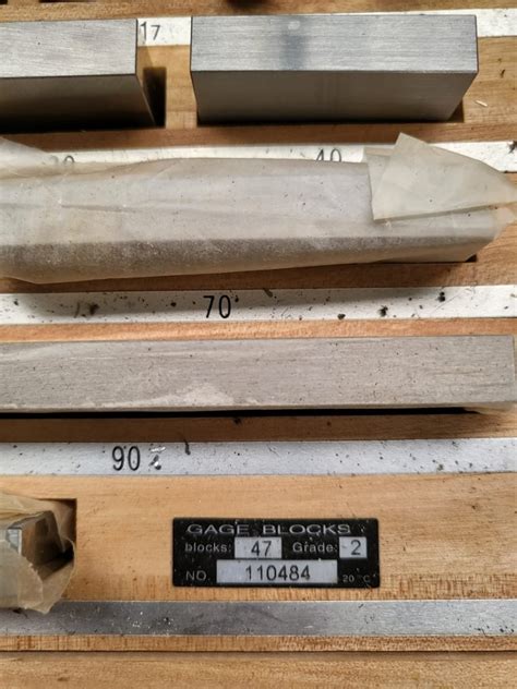 Set Of Gage Blocks 1st Machinery