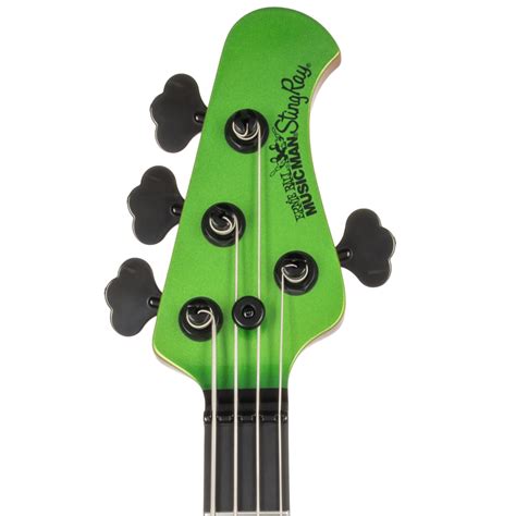 Music Man Stingray Special Hh Bass Ebony Fingerboard Kiwi Green Wma