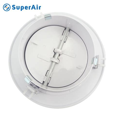 Plastic Eggcrate Round Diffuser Ecr Hvac Duct Fittings Air