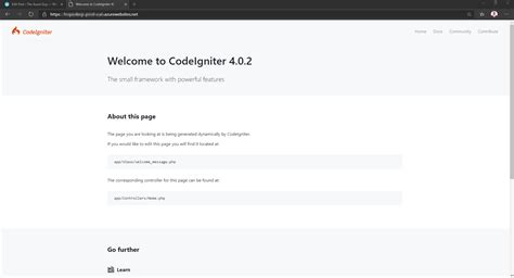 Deploying Codeigniter 4 On Azure App Services The Azure Guy