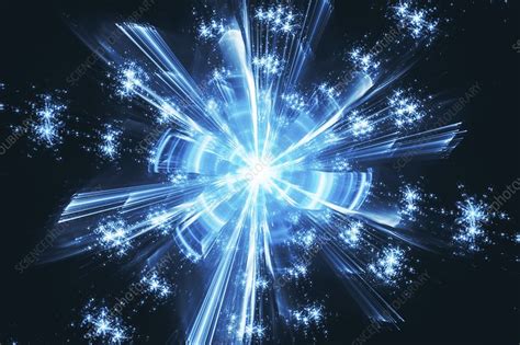 Quantum Fractal Abstract Illustration Stock Image F029 1664