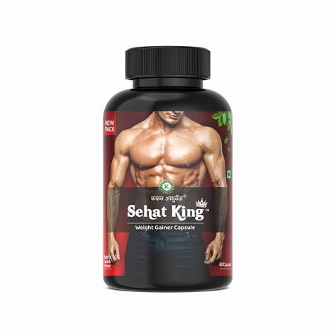Kaahan Ayurveda Sehat King Ayurvedic Weight Gainer Capsules