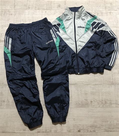 Adidas Adidas Y2k Nylon Drill Tracksuit Set Grailed