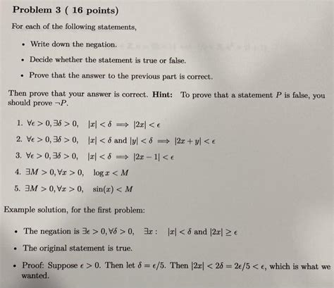 solved problem 3 16 points for each of the following