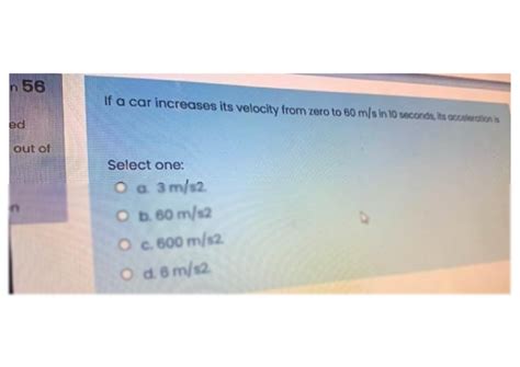 SOLUTION Acceleration Of A Car Physics Problems And Solutions Studypool