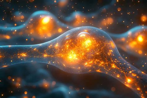 Glowing Neural Network Concept with Synapse Connections in Scientific Visualization Generative ...