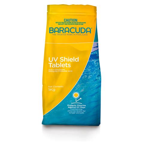 Uv Shield Tablets Pool Chemicals Baracuda Australia