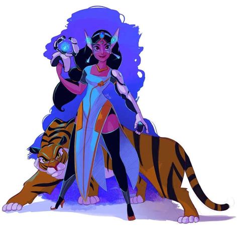 Disneyoverwatch Crossover Jasmine As Symmetra By Bgm198 On Deviantart