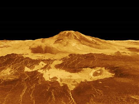 Surface Features Of Venus Planet Venus Outer Temperature And Texture