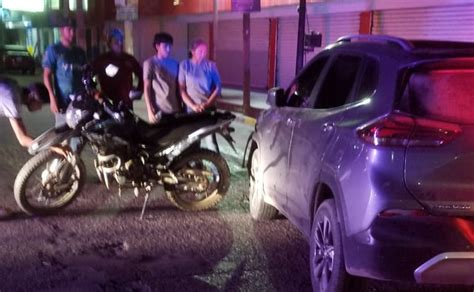 Choque A Media Noche En Guasave Deja A Motociclista Lesionado Ambos