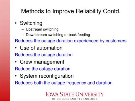 Ppt Distribution System Reliability Evaluation Powerpoint Presentation Id 219831