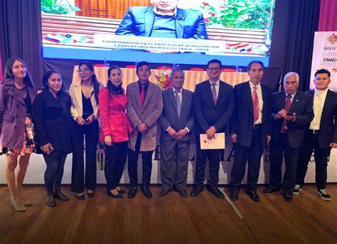 Felicitaciones Para La Carrera De Ingeniería Industrial De La Usfx