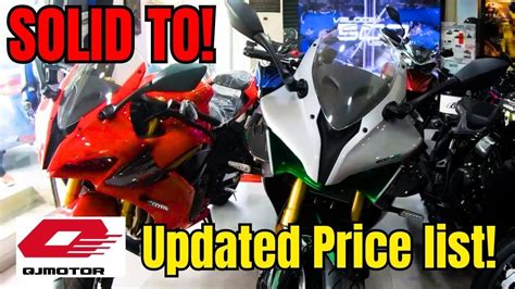 Qj Mototrs 2023 Price List Napakasolid At Abot Sa Budget Youtube