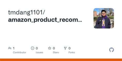 Github Tmdang Amazon Product Recommender System