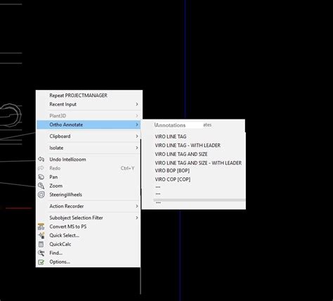 Solved Ortho Annotate Drop Down Menu Autodesk Community