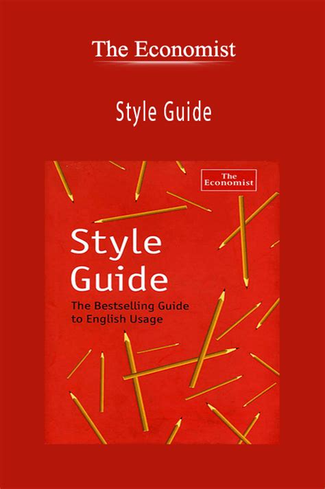 The Economist Style Guide