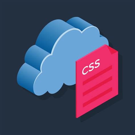 css file isometric 3d illustration 17198338 vector art at vecteezy