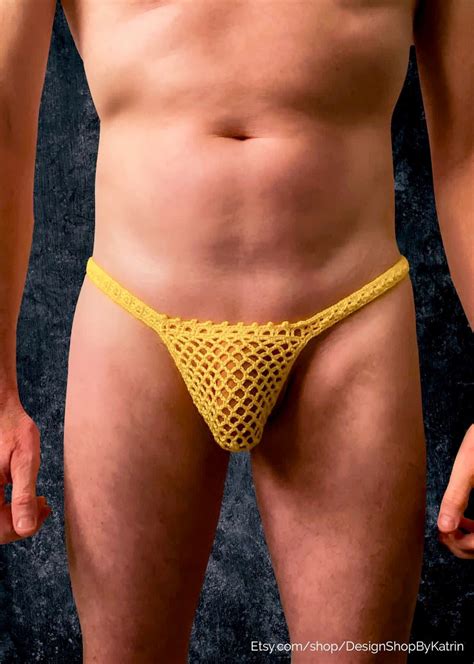 Mens Thong Underwear With Contour Pouch Sexy Comfort Bulge Enhancement