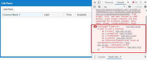 Extjs Plantjs File Not Found When Using An Example From Sencha Docs