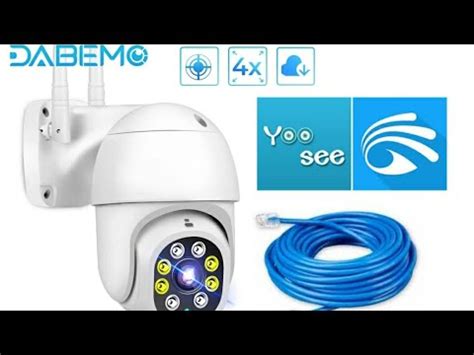 como configurar câmera yoosee no cabo de rede YouTube