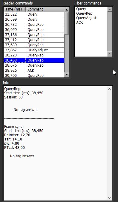 Protocol Analyzer Visualize Reader Tag Communication