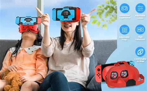 Upgraded Vr Headset For Nintendo Switch And Switch Oled Model
