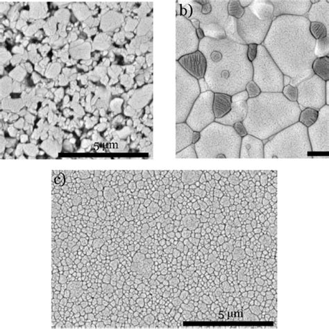 Microstructural Features For Sintered Composites Sem Micrographs Of