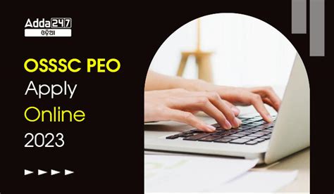 Osssc Peo Apply Online 2023 Check Peo Apply Online Last Date