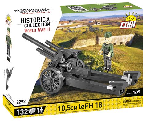 COBI 2292 10 5CM LEFH 18 Brick Model Kit 132 Pieces