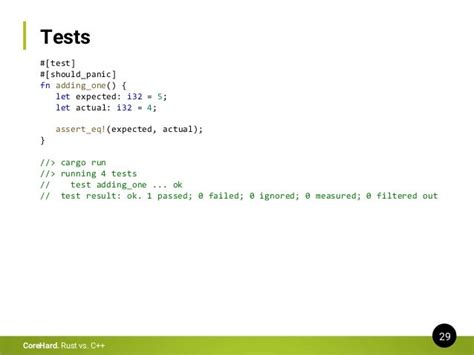 Rust Vs C