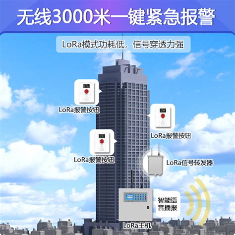 学校医院一键报警器lora无线远距离养老院一键式紧急报警装置虎窝淘