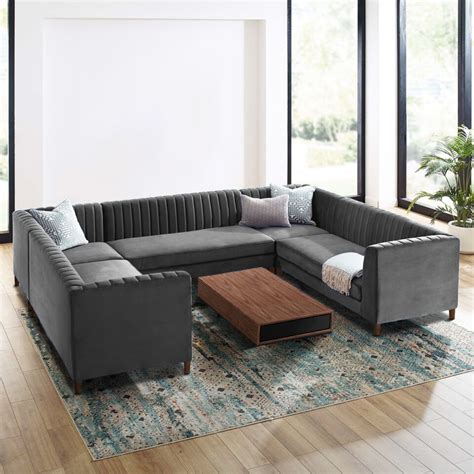 Buy Cargill 3 Seater Velvet L Shape Corner Sofa Karnak Home And Office