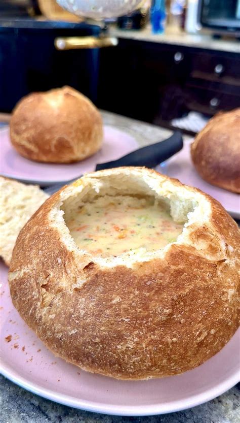 4 Ingredient Bread Bowl Recipe Minoo Makes Stuff